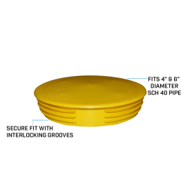 Flat Top Bollard Caps